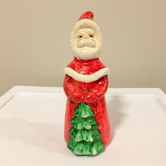 Vintage | Holiday | Vintage Porcelain Santa Claus Figurine Christmas ...